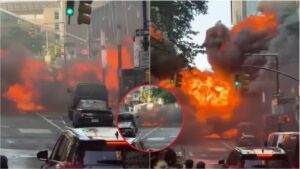 Car Explosion Near Charging Bull Statue Sparks Panic in Lower Manhattan ...