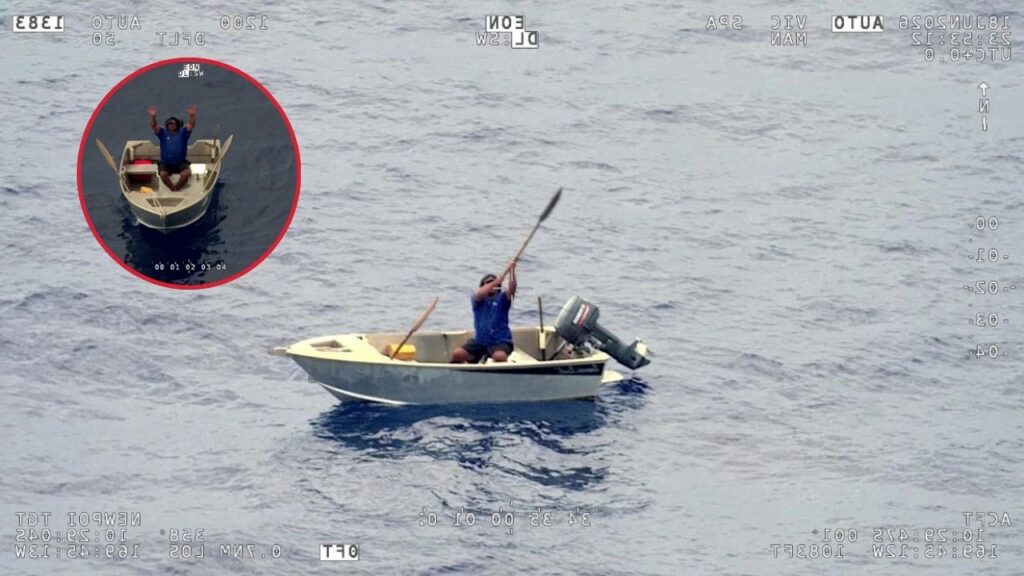 RNZAF Poseidon Finds Missing Fisherman Alive After Seven Days Adrift in ...